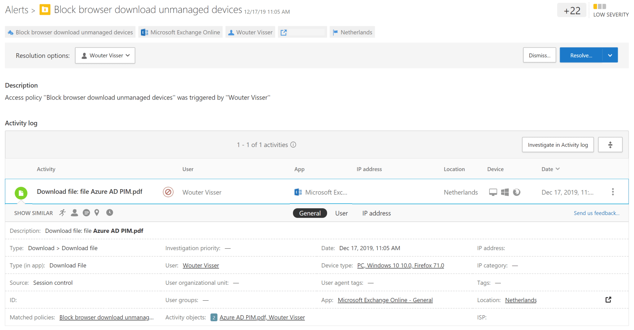 Block downloads with Cloud App Security and Conditional Access ...